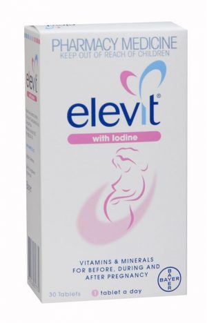 Elevit with Iodine - 30 tablets